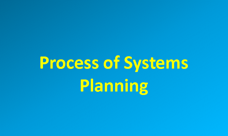 Process Of Systems Planning IGNOU MCA – Aviyal Presentations